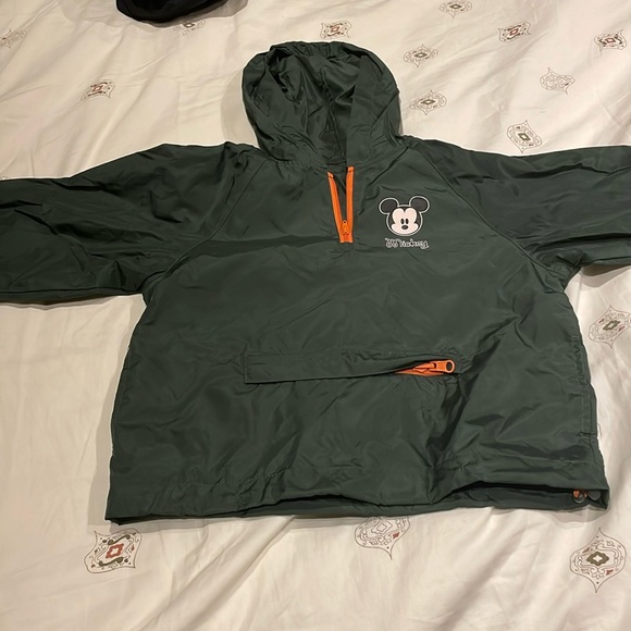 Disney | Jackets & Coats | Toddlers Kids Disney Rain Jacket Olive Green ...